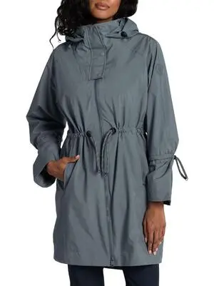 LOLE Lole Piper Waterproof Oversized Rain Jacket Ash
