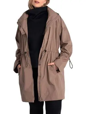 LOLE Lole Piper Waterproof Oversized Rain Jacket Fossil