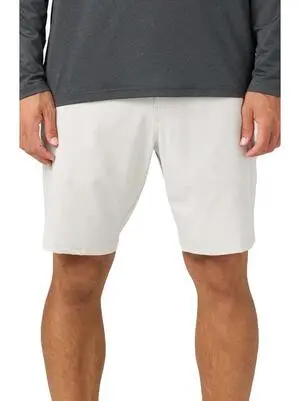 O'Neill Reserve Light Check Bermuda Shorts - Fog