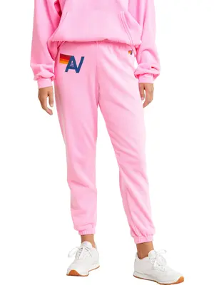 Aviator Nation Aviator Nation AN Sweatpants Neon Pink