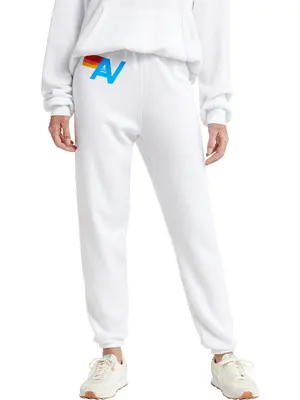 Aviator Nation Aviator Nation AN Sweatpants White