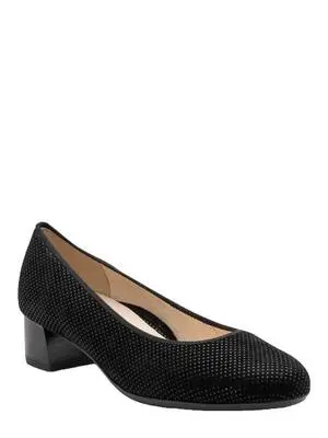 ARA Vivian Pump - Black Puntkid