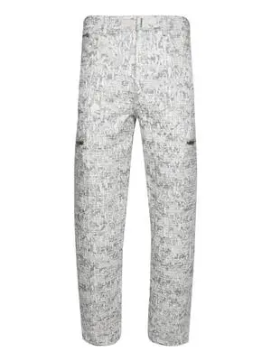 Givenchy Loose Fit Cargo Pants - White