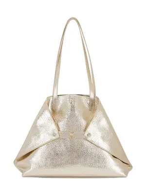 Akris Ai Metallic Shoulder Bag - Gold