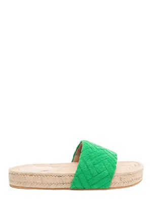 Senso Isobel Open-toe Espadrilles - Green