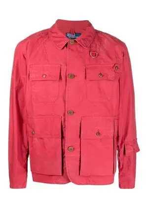 Polo Ralph Lauren Utility-pockets Field Jacket - Red