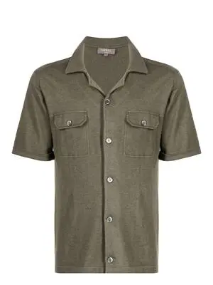 N.peal Safari Camp-collar Shirt - Green