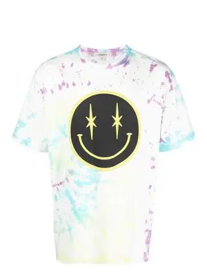 PHIPPS Tie-dye Cotton T-shirt - White
