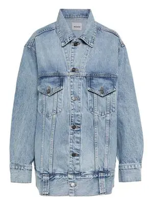 KHAITE Khaite Grizzo Denim Trucker Jacket