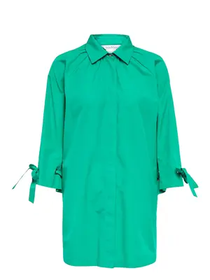 Max Mara Gigi Cotton Shirt - Green