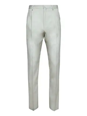 LANVIN Straight Leg Trousers - Sage Green