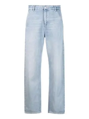 CARHARTT WORK IN PROGRESS Carhartt WIP Light Wash Straight Leg Jeans