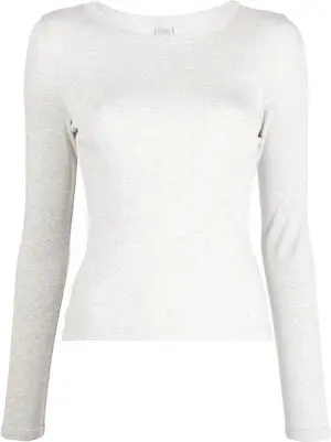 FLORE FLORE Long-Sleeve Cotton T-Shirt