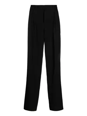 Versace Wide-leg Trousers - Black