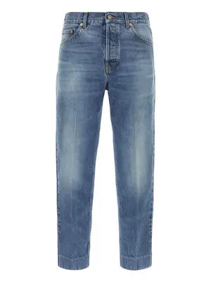 Gucci Straight-leg Jeans - Blue