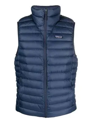 PATAGONIA Patagonia Logo-Patch Feather-Down Gilet