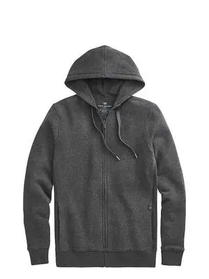 Mack Weldon Ace Micro Brushed French Terry Hoodie - Charcoal Heather