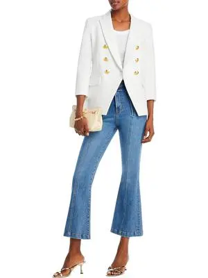Veronica Beard Empire Dickey Jacket - White