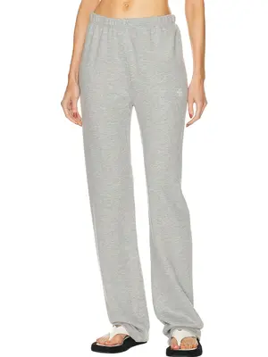 Eterne Straight Leg Sweatpant - Heather Grey