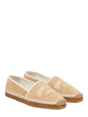 JIMMY CHOO Brie Flat Espadrilles - Neutrals
