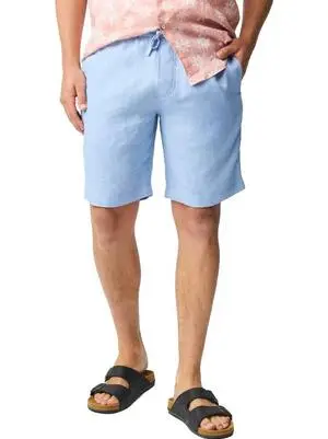 Rodd & Gunn Linen Drawstring Shorts - Chambray