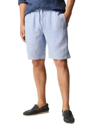 Rodd & Gunn Linen Drawstring Shorts - Denim