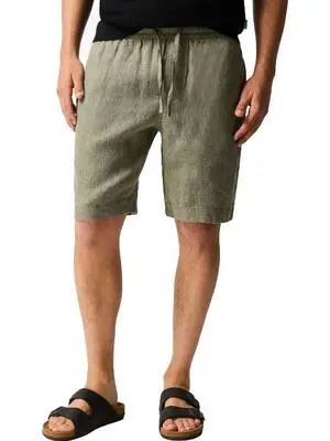 Rodd & Gunn Linen Drawstring Shorts - Kelp
