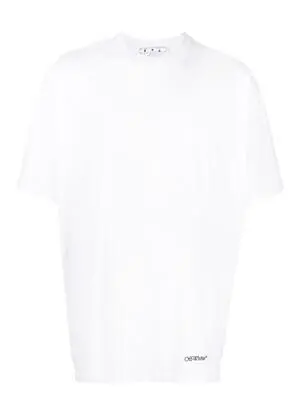 Off-White Scribble Diag Print T-shirt - White