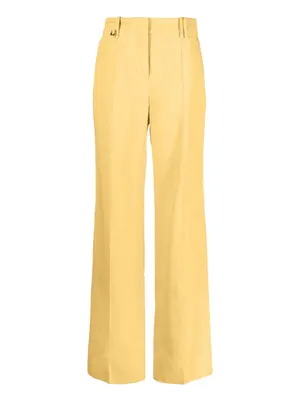 Jacquemus Le Pantalon Cordao Flared Trousers - Yellow