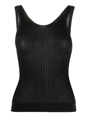 Cecilie Bahnsen Tie-fastening Sleeveless Dress - Black