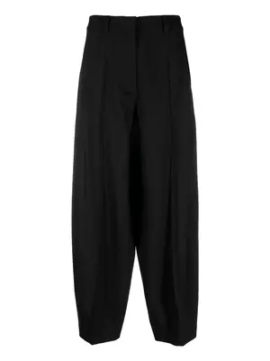 Stella McCartney Pleat-detailored Trousers - Black