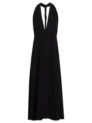 Proenza Schouler Twisted Back Maxi Dress - Black