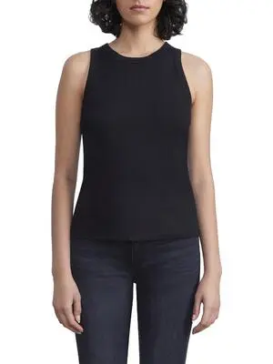 Lafayette 148 New York Racerback Tank Top - Black