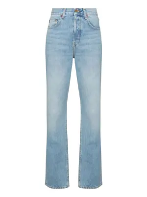 B Sides Mid-rise Straight-leg Jeans - Blue