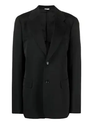 Comme Des Garçons Tailored Wool-blend Blazer - Black