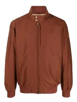 Woolrich Long-sleeve Cotton Bomber Jacket - Brown