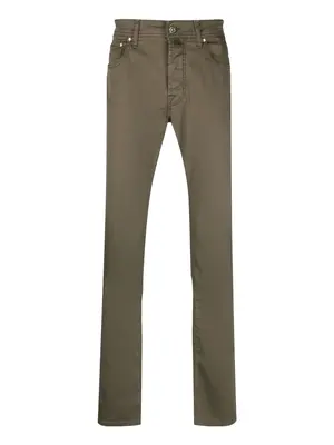 Jacob Cohen Tapered-leg Trousers - Green