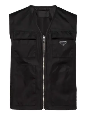 Prada Re-nylon Vest - Black