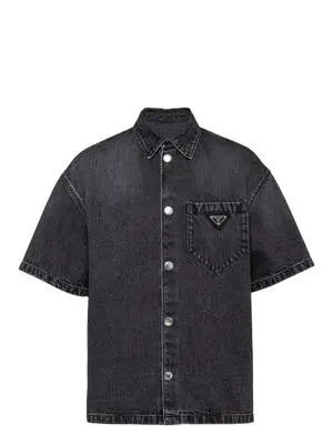 Prada Denim Shirt - Black