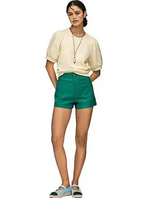 Maeve Colette Shorts - Elm Green