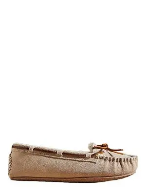Minnetonka Minnetonka Cally Moccasins Light Grey