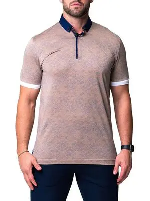 MACEOO Mozart Polo Shirt Orange