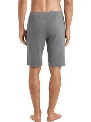 Hanro Casual Lounge Shorts - Gray Pattern