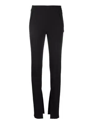 AMBUSH Slit-detail Tailored Trousers - Black