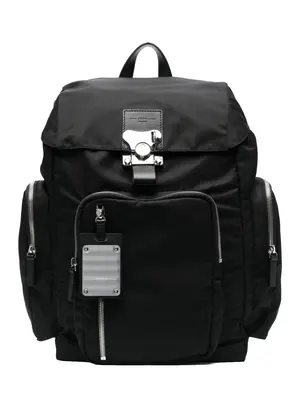 FPM MILANO Medium Butterfly Buckle Backpack - Black