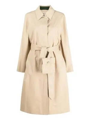 WOOLRICH X Daniëlle Cathari Flap-pouch Belted Trench Coat