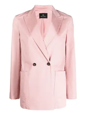 Paul Smith Double-breasted Blazer - Pink