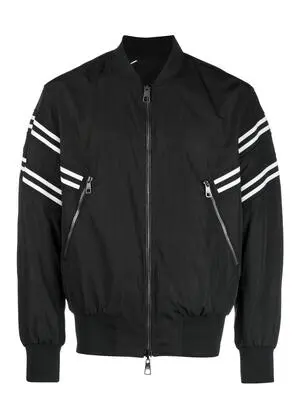 Neil Barrett Thunderbolt Reversible Jacket - Black