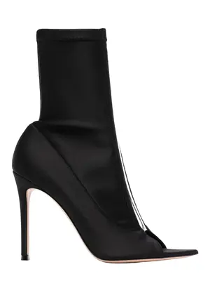 GIANVITO ROSSI Hiroko 105mm Ankle Boots - Black