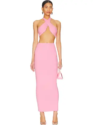 Superdown Kainda Skirt Set - Pink